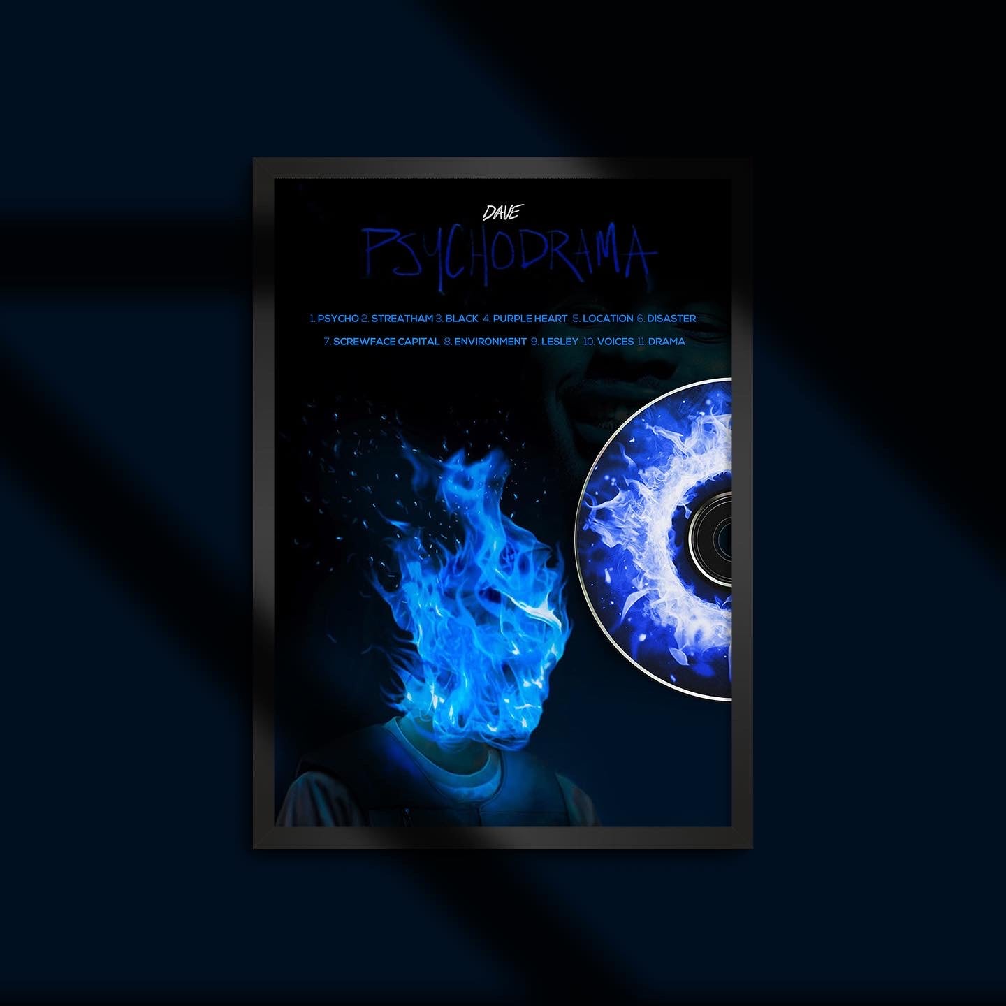 Santan Dave "PsychoDrama" - Music Print/Poster – Styling Walls